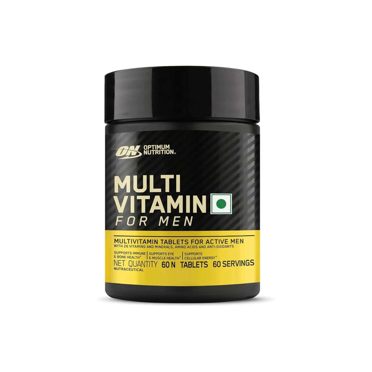 Optimum Nutrition ON Multivitamin for Men: Best in Chennai – Bodymart.in
